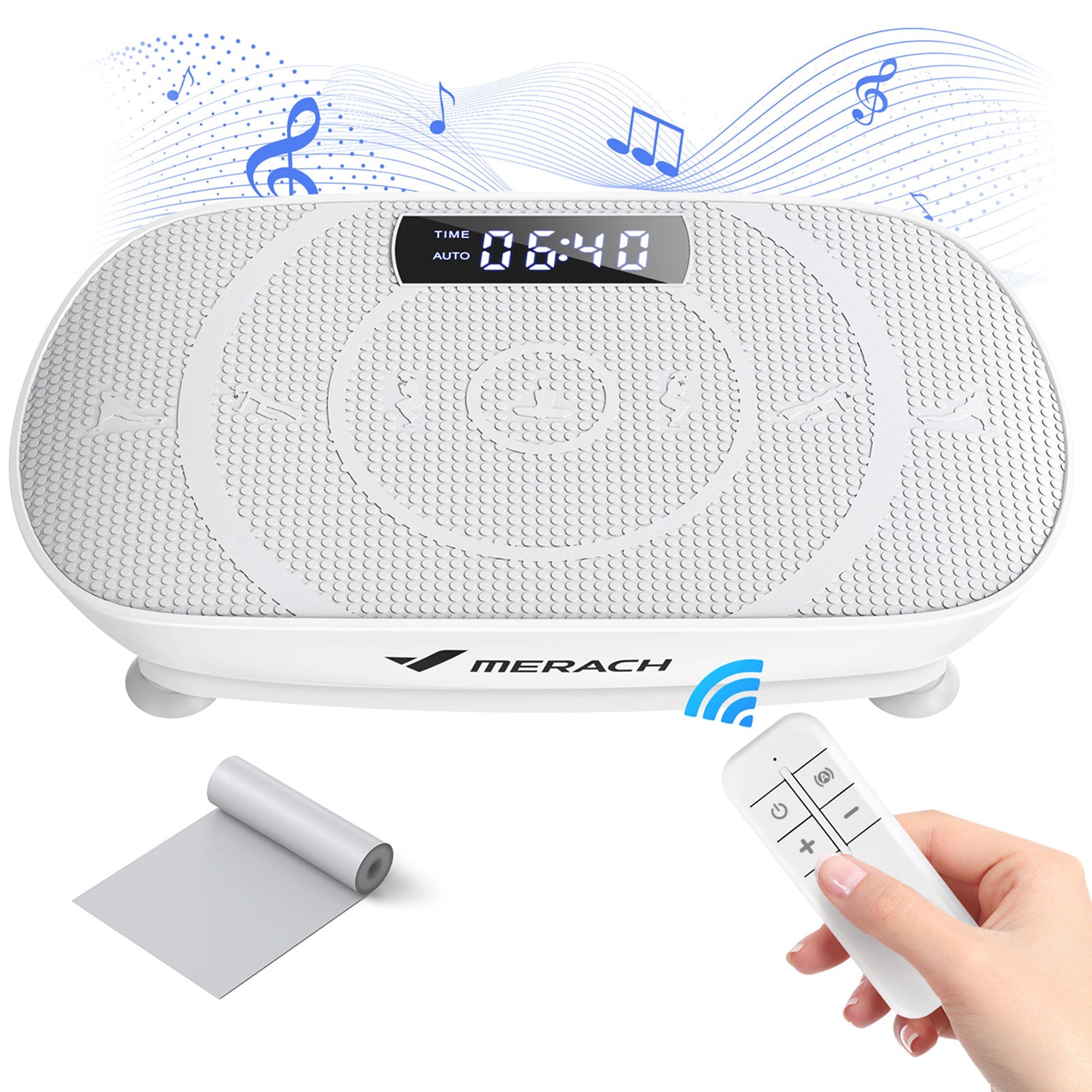 MERACH EU | 2398-Pink Vibration Plate