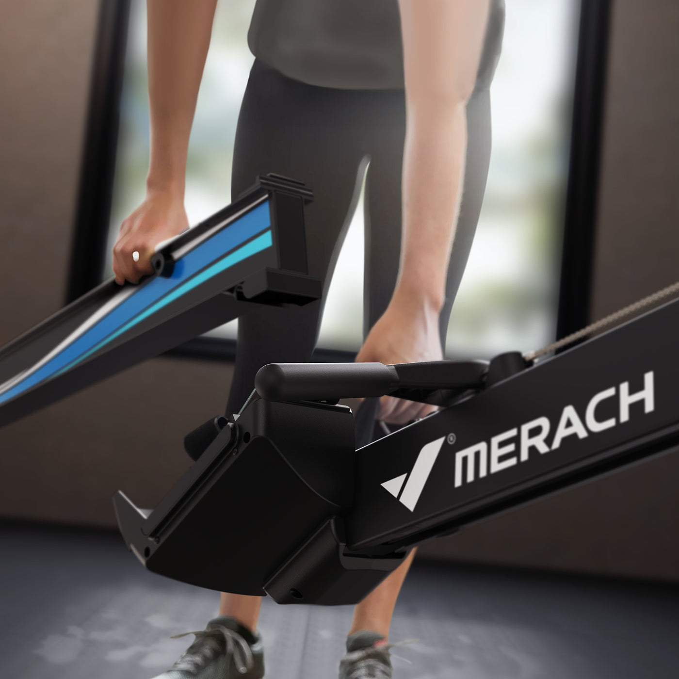 MERACH EU | NovaRow R50 Air Resistance Rower