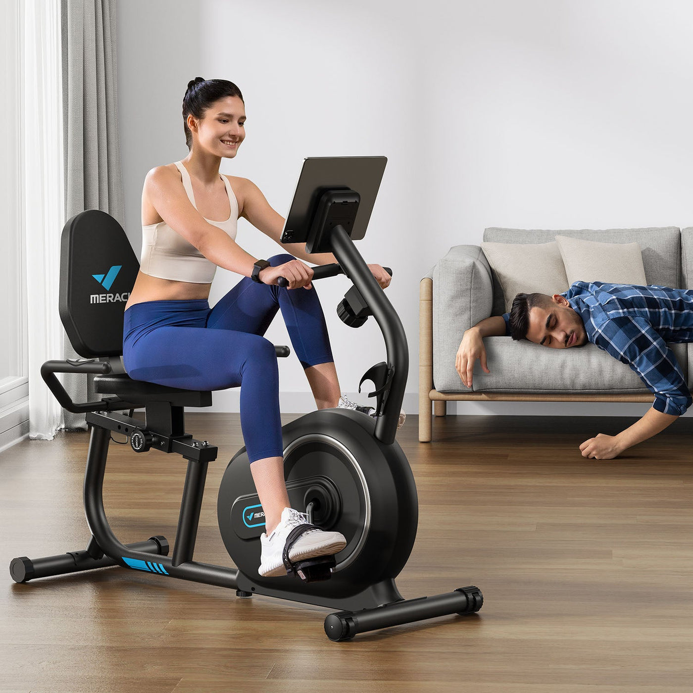 Merach EU | S08B1 Recumbent Exercise Bike